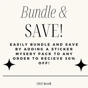 Other | 2 For 1200 Bohopreppycottagecore Mystery Sticker Bundle | Poshmark